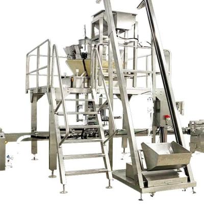 China Automatic Vacuum Tray Sealer Machine 30-60 Trays Per Minute 380V Food Tray Packing Machine for sale