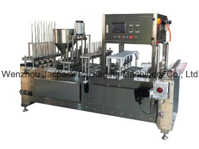 China PLC Controlled Vacuum Tray Sealer Machine 10-20mm Sealing 0-12m/min Speed for sale