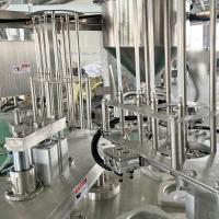 China High Speed Yogurt Cup Filling Sealing Machine 1800-2000 Cups/H 50-95mm Cup Size for sale