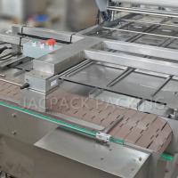 China Automatic Tray Sealing Machine 380V PLC Film Sealing ≤260x160mm Stainless Steel for sale
