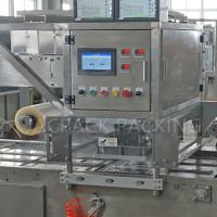 China Automatic Tray Sealing Machine 380V PLC Film Sealing ≤260x160mm Stainless Steel for sale