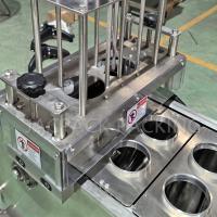 China Automatic Cup Sealing Machine 1800 Trays per Hour 380V 50Hz Stainless Steel for Food Beverage Industry for sale