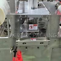 China Automatic Cup Sealing Machine Cover Capping Machine PLC Control Stainless Steel 2.0kW for sale
