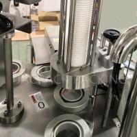 China High Speed PLC And HMI Control Yogurt Cup Filling Sealing Machine for sale