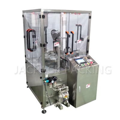China JACPACK ATFS-1A Automatic Cup Filling Sealing Machine 20-500ml 220V 50Hz for sale