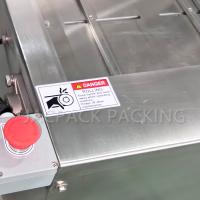 China Automatic Tray Sealing Machine 26 Trays/min Film Heat Sealing for PP PE PVC PET for sale