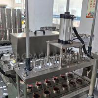 China Automatic Granule Cup Filling And Sealing Machine For Oat Nut Cup Cover for sale