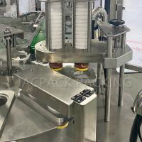 China Rotary Cup Filling Sealing Machine 2000 Cups/Hour for Ice Cream Yogurt Water Cup for sale