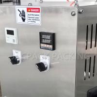 China Semi Auto Desktop Aluminum Foil Tray Sealing Machine 300-400 Trays Per Hour 220V for sale
