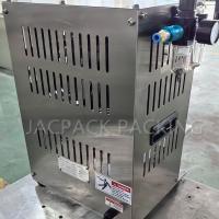 China Semi Auto Desktop Aluminum Foil Tray Sealing Machine 300-400 Trays Per Hour 220V for sale