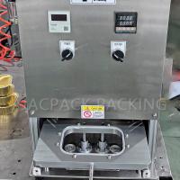 China Desktop Semi Auto Aluminum Foil Container Sealer 300-400 Trays Per Hour 220V for sale