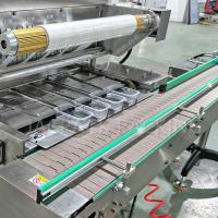China Silver Food Tray Packaging Solution OEM/ODM Acceptable for tray sealing labeling packing for sale