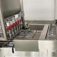 China Automatic Tray Filling Machine 60 Trays per Minute 304 Stainless Steel for Pet Food for sale