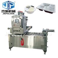 China Stainless Steel Vacuum Tray Sealer Machine 2200x920x1700mm 380V 1000 Trays/hr for sale