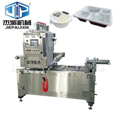 China Stainless Steel Vacuum Tray Sealer Machine 2200x920x1700mm 380V 1000 Trays/hr for sale