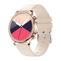 China Zinc Alloy CE Approval Round Dial Smart Watch V23 Step Counting for sale