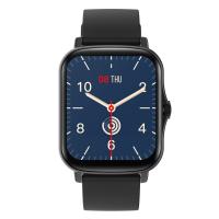 China Square Dial CE RoHS Sport Ecg Heart Rate Blood Pressure Ip68 Smart Watch for sale