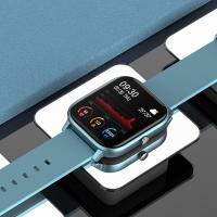 China BT4.0 P8 Heart Rate Blood Pressure Oxygen Watch , Gel Band Watch For Xiaomi Phone for sale