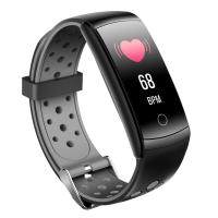 China Black Color BK3431Q Q8L Mens Waterproof Smart Watch With Drinking Reminder for sale