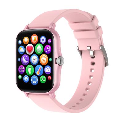 China 1.69 Inches Womens Waterproof Smart Watch , Y20 Smart Watch Pink Color for sale