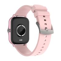 China 1.69 Inches Womens Waterproof Smart Watch , Y20 Smart Watch Pink Color for sale