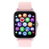 China 1.69 Inches Womens Waterproof Smart Watch , Y20 Smart Watch Pink Color for sale