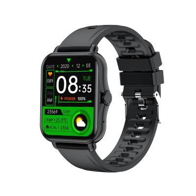China Q8 Blood Oxygen Monitoring Smart Watch With Square Dial MTK2505D for sale