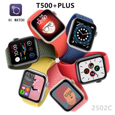 China BT4.0 1.75 Inch Call Function Smart Watch T500 Plus 230mAh For Android for sale
