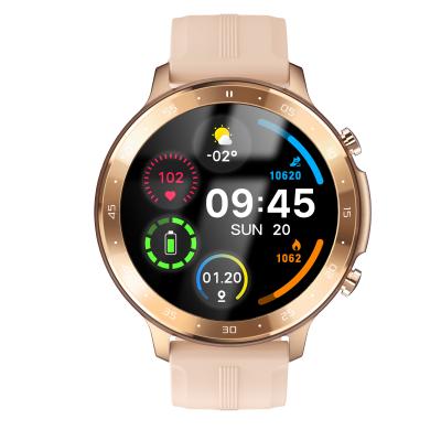 China ROHS 2.5D Glass Round Dial Smart Watch RTL8762 Sports Health Smart Watch for sale