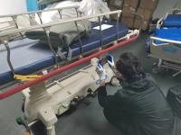 China New Model Certificated High Performance American Brand Hill-Rom Medical Transfer Bed In Repairing With Parts for sale