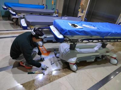 China China Top Stryker Medical Equipment  1105 5th wheel Stretcher For Medical Equipment  Inspection Stryker AR Remote ARTrainingRepair Supplier for sale