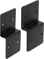 China Single-side Bracket Z Bracket for Wood Shelves Fixing Lumber Connector Pergola Brackets for sale