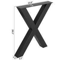 China DIY Furniture Office Computer Desk Legs in Country Style with Powder Coating Finish for sale