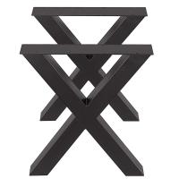 China DIY Furniture Office Computer Desk Legs in Country Style with Powder Coating Finish for sale