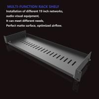 China 1U Vented Cantilever Server Rack Mount Shelf 6