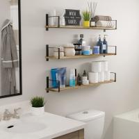 China Wallniture Floating Shelves for Wall Stylish Organization for Bedroom and Bathroom for sale