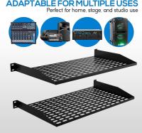 China Vented Shelves Cantilever Mount Style Server Rack Shelf Mount Rails Network Equipment for sale