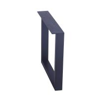 China Powder Coated Rustic Decory Square Tube Table Legs for Heavy Duty Metal Dining Table for sale