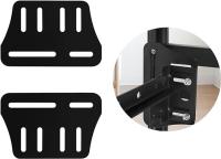 China Metal Bed Frame Headboard Attachment Kit Bed Frame Hook Bracket Adapter for Queen Bed for sale