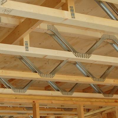 China Single-side Bracket Floor Open Web Steel Joists Truss for Building Standard Structure for sale