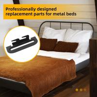 China Adjustable Footboard or Headboard Attachment for Metal Bed Frame Heavy Duty Brackets for sale