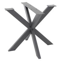 China Powder Coated Dining Table Legs Metal Table Base Hardware Included for sale