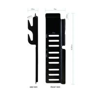 China Stocked Hook Brackets for Headboard or Footboard Adjustable Bed Rail Hook Plate Adapter for sale