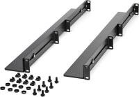 China Black Powder Coated Universal 4 Post Mount Rails for Network Equipment Server Rail Kit for sale