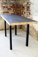 China Structure Turning Metal Table Legs Furniture Legs Steel Work Surface Dining Table Base for sale