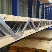 China Silver Metal Building Materials Galvanized Steel Truss Connector Easi Joist Plate Metal Web Joist for sale