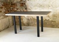 China Structure Turning Metal Table Legs Furniture Legs Steel Work Surface Dining Table Base for sale