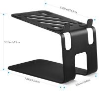 China Speaker Stands Bracket for Plating Desk Audio Stand Laptop Speaker Studio Monitor Riser for sale