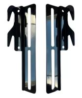 China Conveniently Attach Headboard with Stocked 184*47*2.5mm Bed Frame Conversion Brackets for sale