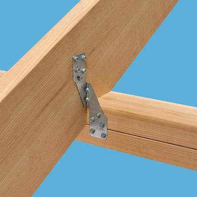 China Galvanized Steel Hurricane Tie Brackets for Widely Applicable Rafter Ties 152*35.5mm for sale